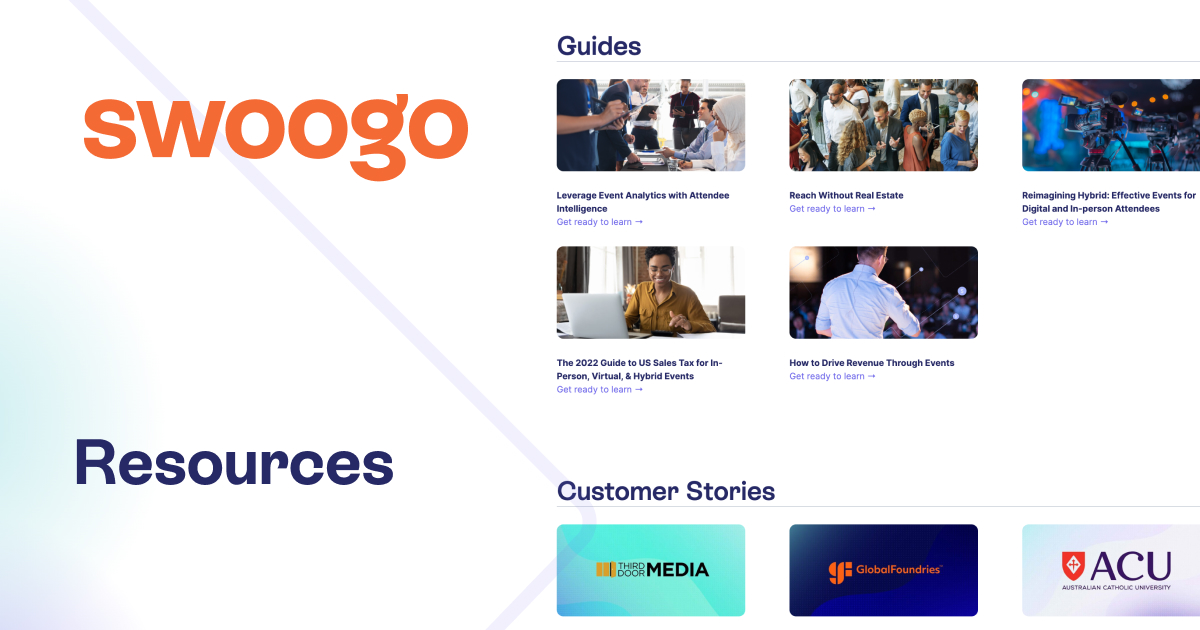 Swoogo Resource Library