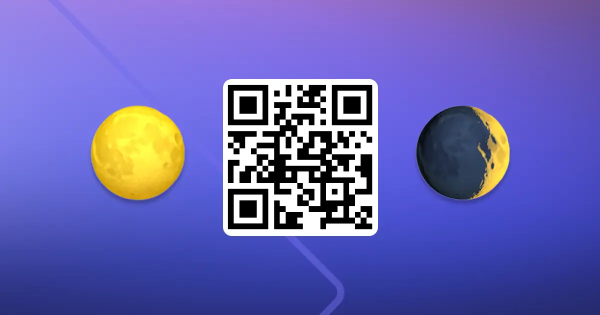 QR Code Dark Mode Support | Swoogo